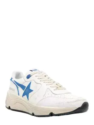 GOLDEN GOOSE Running Leather Sneakers - White