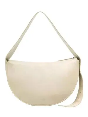 YU MEI Antonia Leather Shoulder Bag - Neutrals
