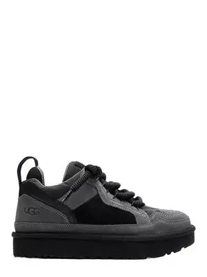 UGG UGG Lowmel Suede Round Toe Lace Up Sneakers