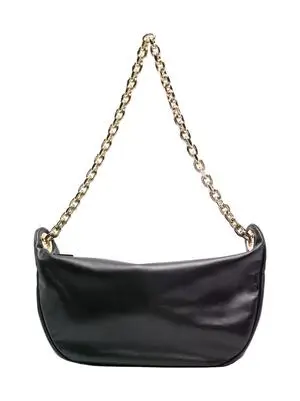 Fabiana Filippi Eyelet-detail Mini Leather Tote Bag - Black