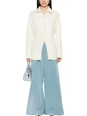 MAISON MARGIELA High Neck Jumper - White