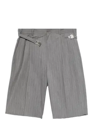 MAGLIANO Tailored Pinstripe Shorts - Grey