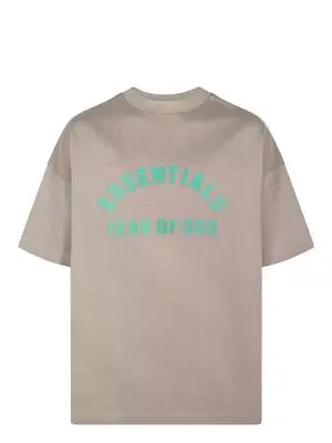 Fear Of God Logo-print T-shirt - Grey