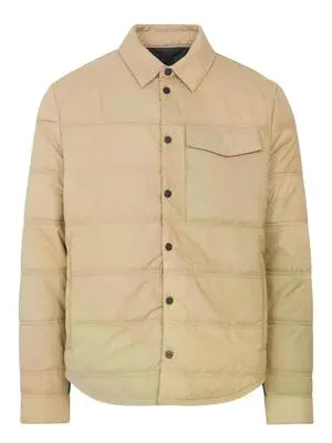 Aztech Mountain Loge Peak Quilted Shirt Jacket - Neutrals