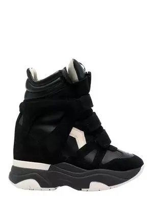 Isabel Marant Étoile Balskee Leather Sneakers - Black