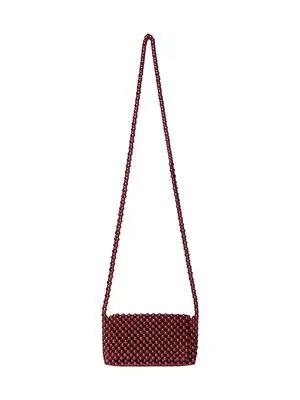 0711 TBILISI 0711 Mini Carla Beaded Crossbody Bag