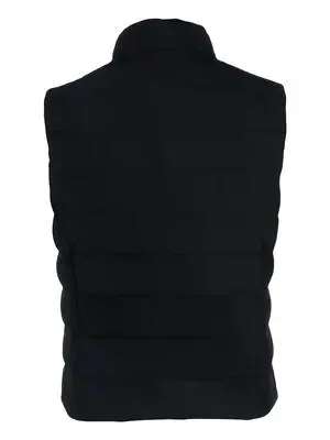 MOORER Oliver-kn Padded Gilet - Blue