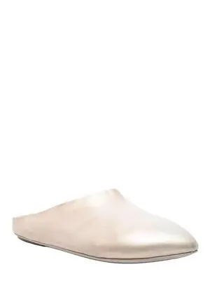 Marsèll Sfoglia Metallic Leather Mules - Neutrals