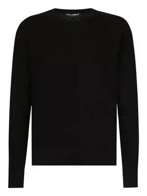Dolce & Gabbana Crew Neck Sweater - Black