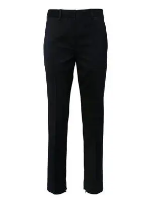 Helmut Lang Slim-fit Wool Trousers - Blue