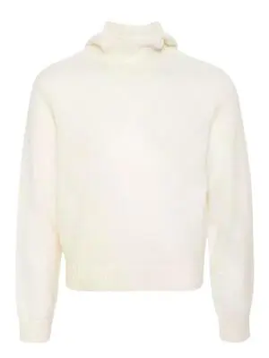 CHARLES JEFFREY Roll Neck Wide Sleeve Jumper - Neutrals
