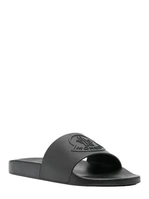 Moncler Basile Slides - Black