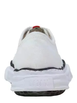 Mihara Yasuhiro Baker Og Sole Canvas Low-top Sneakers - White