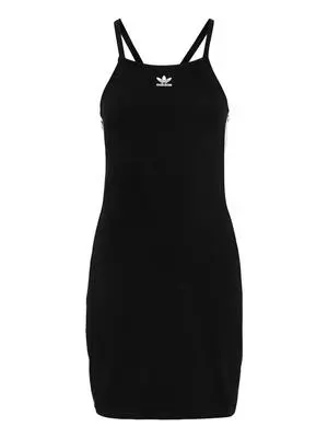 Adidas 3-stripe Jersey Minidress - Black