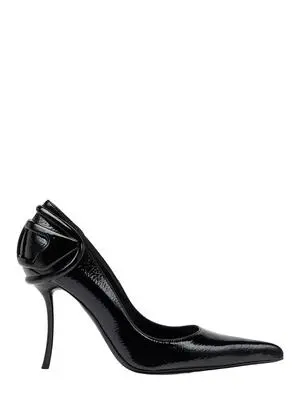 DIESEL® D-ten Half Logo-detail Pumps - Black
