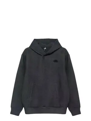The North Face Rubberised-logo Hoodie - Grey