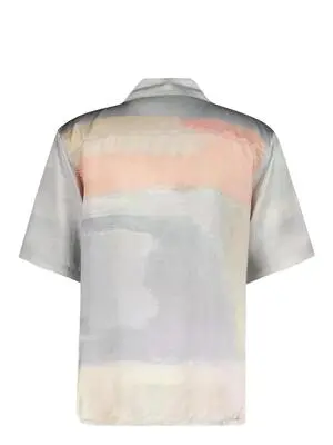 Commas Abstract-pattern Shirt - Neutrals