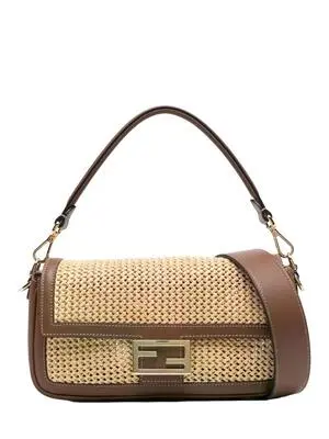 FENDI FENDI Baguette Macramé Shoulder Bag