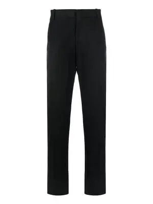 Alexander McQueen Tapered-leg Tailored Trousers - Black
