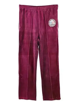 SAINT MXXXXXX Logo-patch Track Pants - Red