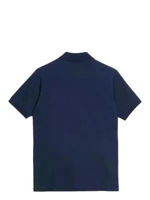 Valentino Garavani Vlogo-embroidered Polo Shirt - Blue