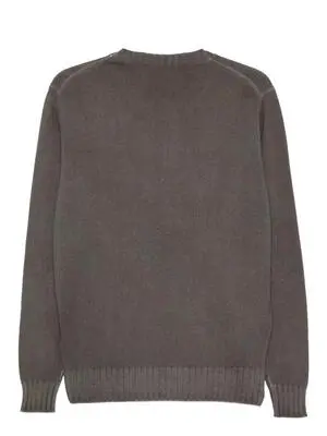 DELL'OGLIO Crew Neck Sweater - Grey