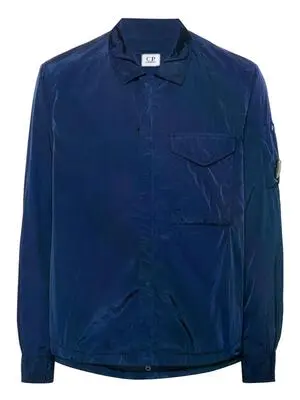 C.P. COMPANY Chrome-r Lens Overshirt - Blue