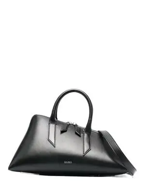 Attico Triangle Tote Bag - Black