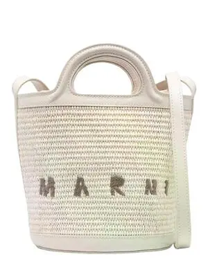Marni Tropicalia Bucket Bag - Neutrals
