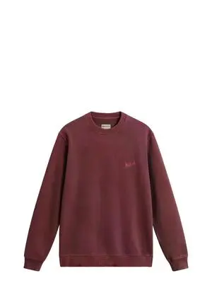 Woolrich Logo-embroidered Cotton Sweatshirt - Red