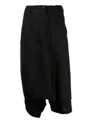 Y’S Y's Asymmetric Cropped Trousers