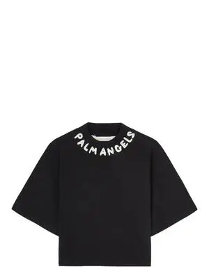 Palm Angels Seasonal Logo T-shirt - Black