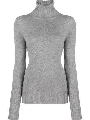 Kiton Cashmere Roll-neck Jumper - Grey
