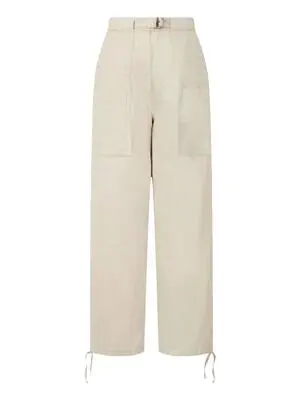 STUDIO TOMBOY Utility Belted Trousers - Neutrals