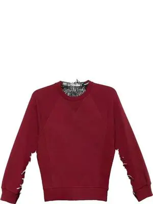 Undercover Tassel Trim Sweatshirt - Red