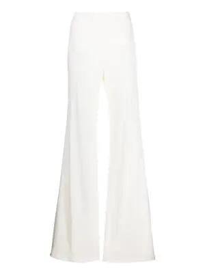 Alberta Ferretti Alberta Ferretti High-Waisted Flared Trousers White