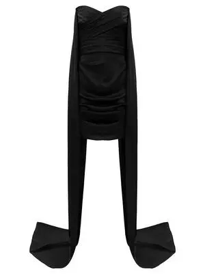ALEX PERRY Alex Perry Draped Strapless Gown