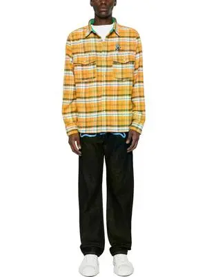 ICECREAM Flannel Shirt - Yellow