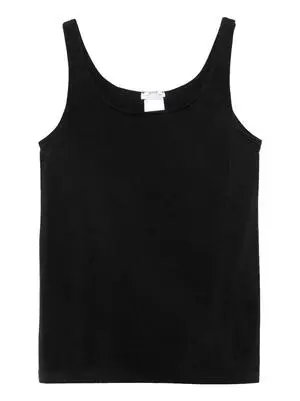 Wolford Jamaika Scoop Neck Sleeveless Top - Black