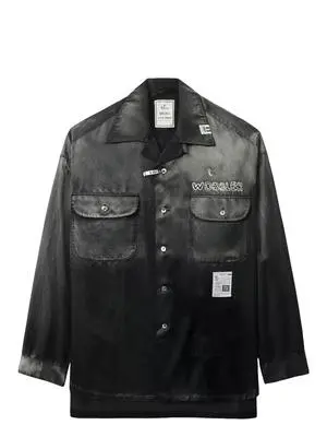 Mihara Yasuhiro Logo-patch Shirt - Grey