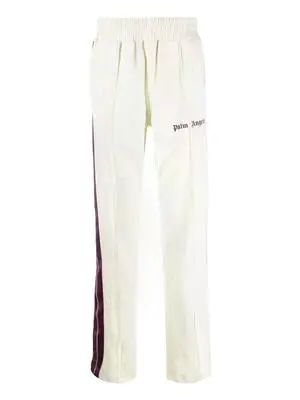 Palm Angels Logo-print Track Pants - Neutrals