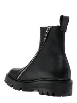 GMBH Double-zip Ankle Boots - Black