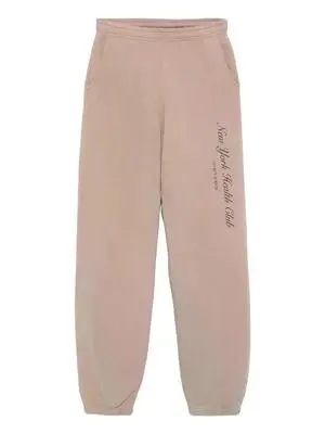SPORTY & RICH New York Health Club" Sweatpants - Neutrals