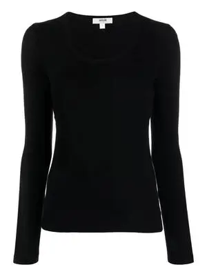 AGOLDE AGOLDE Scoop Neck Lyocell Blend Jumper