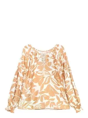 BAMBAH Costa Blouse - Brown