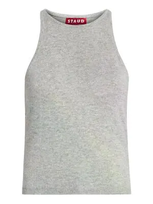 STAUD STAUD Ayana Ribbed-Knit Tank Top