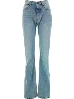Balenciaga Low-rise Straight-leg Jeans - Blue
