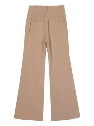 Alberto Biani Flared Tailored Trousers - Neutrals
