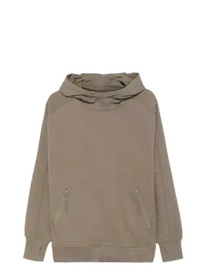 C.P. COMPANY Goggles-detail Hoodie - Green