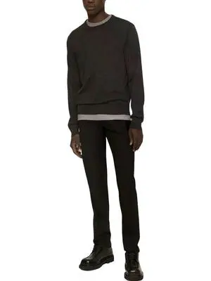 Dolce & Gabbana Dolce & Gabbana Cashmere Crew Neck Sweater Grey